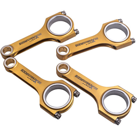 H-Beam Titanizing Connecting Rods For Subaru Impreza WRX STI EJ20 EJ22 EJ25