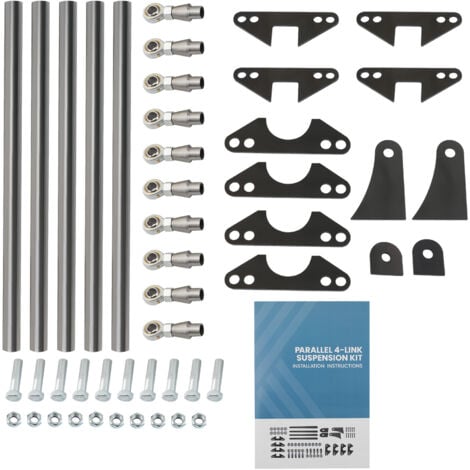 Weld On Parallel 4 Link Suspension Kit Hot Rod Rat Truck 5 Bars ...