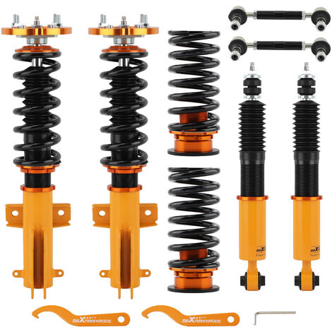 Coilovers + Front Drop Links for Ford Mustang Adjustable Height ...