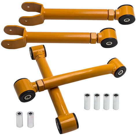 4Pcs Front Upper & Lower Adjustable Control Arms for Jeep Cherokee XJ ...