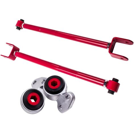 Camber Control Arms +Front Lower Control Arm Bushes For BMW E46 E85 ...