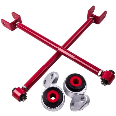 Camber Control Arms +Front Lower Control Arm Bushes For BMW E46 E85 ...