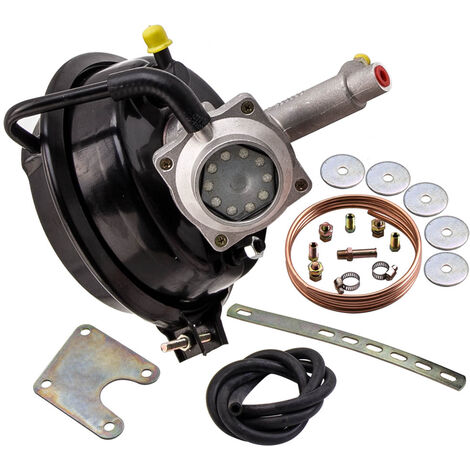 VH44 Remote Brake Booster Servo Assembly Kit for 4 wheel Drum Brake 820 ...