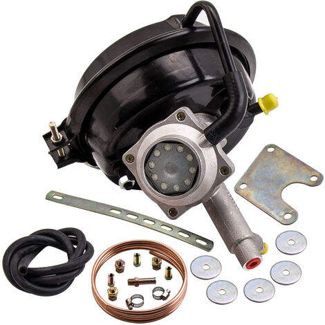VH44 Remote Brake Booster Servo Assembly Kit for 4 wheel Drum Brake 820 ...