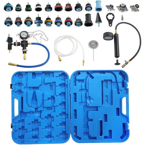 28pcs Radiator Cooling System Pressure Tester Coolant Purge Refill ...