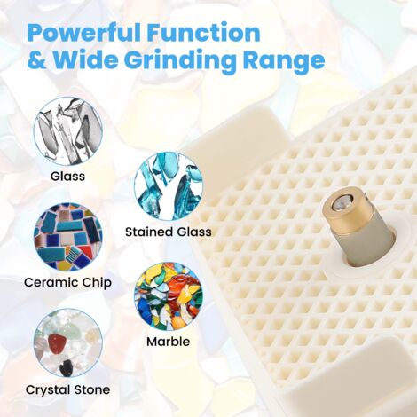 Stained Glass Grinder Diamond 220V Automatic Art Grinding Tool for Mini ...