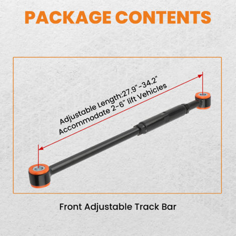 Adjustable Track Bar 4WD Front Panhard Bar For Ford F250 F350 Excursion ...
