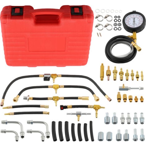 Fuel Injection Pump Pressure Tester Manometer Car Auto Gauge Kit System ...
