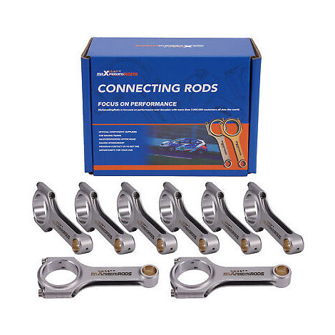 4x Conrods For BMW M60 M60B40 4.0L M62 4.4L143mm EN24 4340 Connec