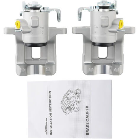 2x Rear Brake calipers for AUDI A4 B6 Cabriolet 8H7 1.8T-3.0 SEAT EXEO 38mm