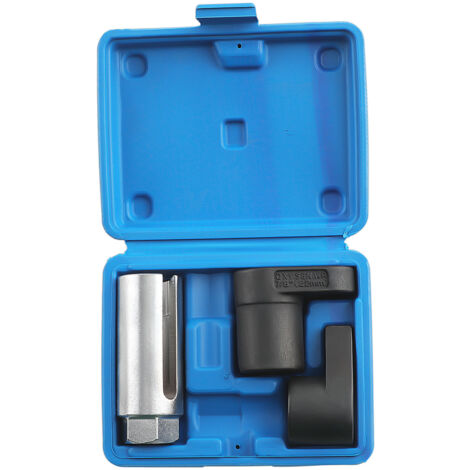 3X Oxygen Sensor Socket Tools Set 22mm (7/8") 3/8" and 1/2" 6 points