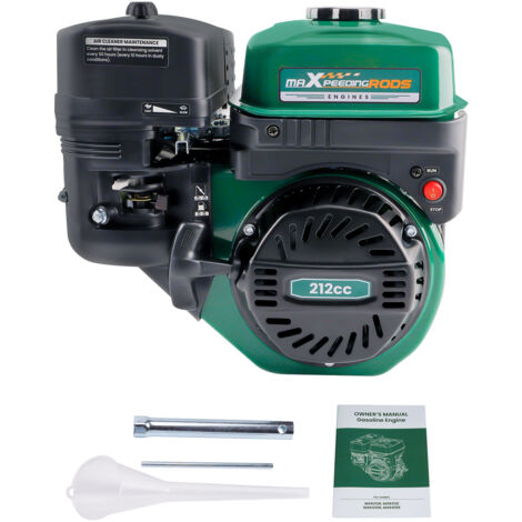 212cc 7HP petrol engine horizontal 4 Stroke OHV gasoline engine 3.6KW
