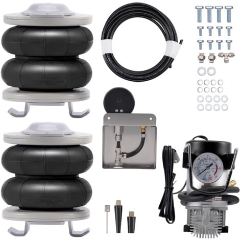 Air Spring Bag Suspension Kit W/ Compressor For Fiat Ducato 1994-2024 ...