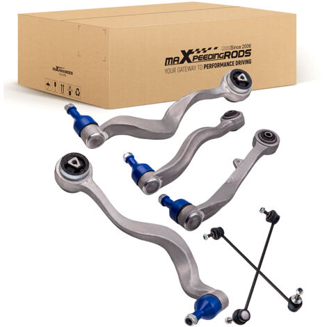 6X Front Lower Suspension Wishbone Control Arms Set For BMW 5 Series ...
