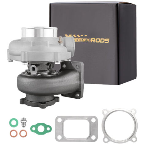 Upgraded Dual Ball Bearing Billet Turbo GT35 GT3582 600HP Racing ...