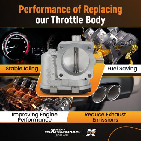 Throttle Body for Seat Ibiza Leon VW Bora Golf IV Skoda Octavia Audi A3 ...