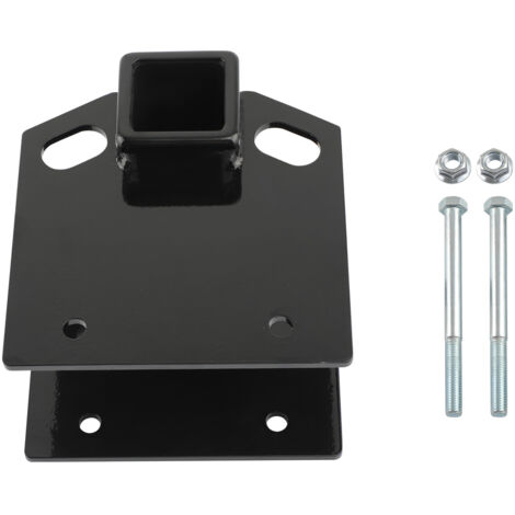 RV Bumper 4x4 Inch Square Tube Trailer Hitch 2-Inch Receiver Mount
