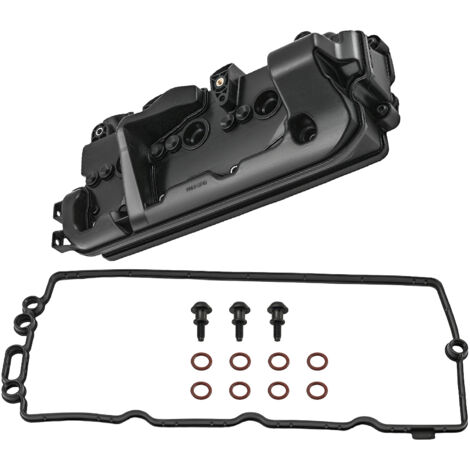 Black Engine Cover for Audi A4 B9 A5 3.0 TDI Quattro 059103469DE 2015-2024