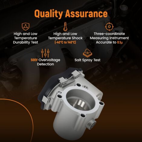 Throttle Body for Audi A3 8P1 Seat Altea Ibiza Skoda Fabia 1.4 TFSI ...