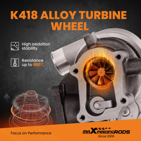 Turbo fit for Toyota Coaster Land Cruiser 4.2L 1HDT 17201-17010 ...