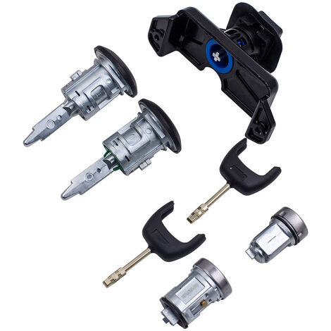 LOCK SET COMPLETE SET & 2 KEYS 2.4 2.2 FOR FORD TRANSIT MK7 2006-2014 ...