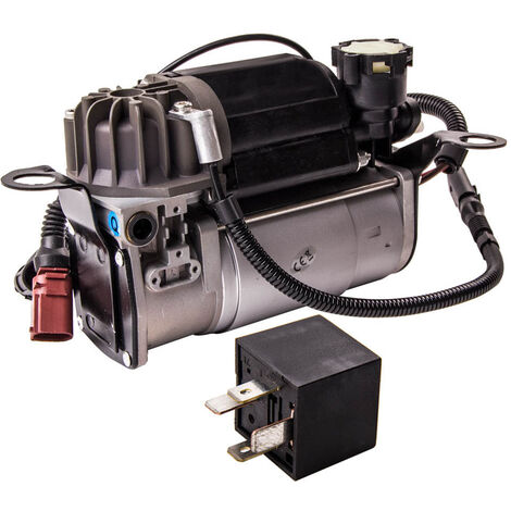 air suspension compressor + relay For A8/S8 Quattro D3 4E 2003-2010 ...
