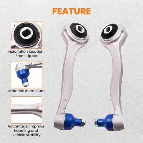 Front Upper Suspension Track Control Arm Wishbone Left and Right For ...