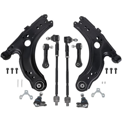 Front Lower Suspension Wishbone Control Arm Kit 1.9 2.0 For VW Golf MK4 ...