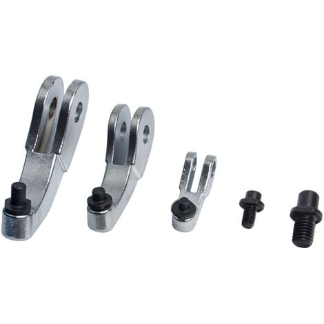 8pc Adjustable Hook & Pin Wrench Set, C Spanners For Suspension 35-120mm