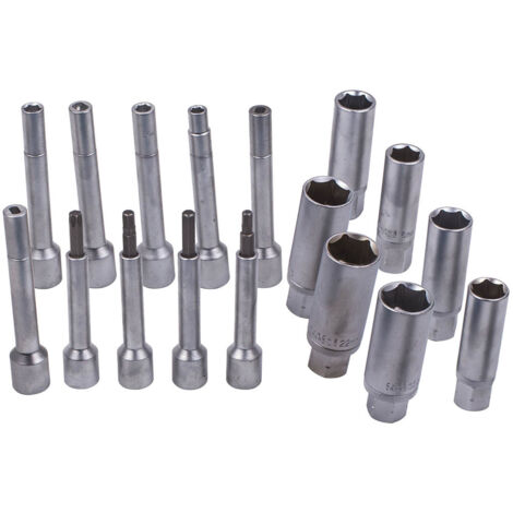 18pcs Shock Absorber Strut Dome Bearing Tool Socket Wrench Nut Set ...
