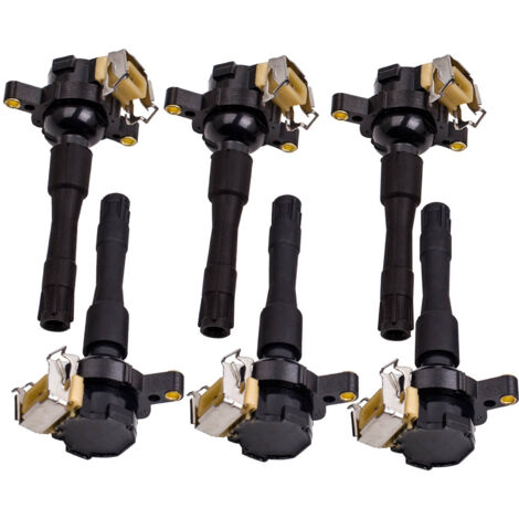 6x Ignition Coil Pack For BMW e36 323i 2.5 328i 193 231 170 CV 320i ...