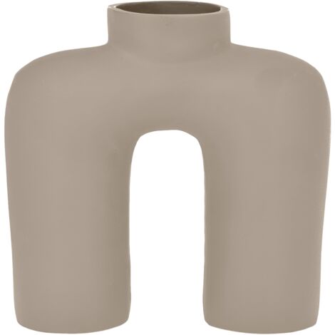 EGLO LIVING Metallvase Brower, minimalistische Deko Vase, Dekovase für ...