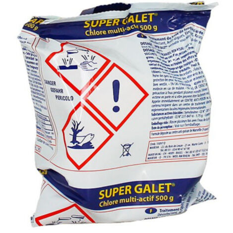 MAREVA Multifunktions-Chlor Super-Kiesel für den Pool - 500 g - 020014U