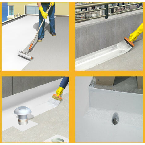 SIKA SikaLastic Color - Weiss - 5kg - 3er-Set flexible wasserfeste ...