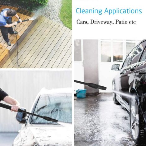 Lance Rotatif pour Karcher K2 K3 K4 K5 K6 K7 Nettoyeurs Haute Pression, Pistolet de Nettoyeur ...