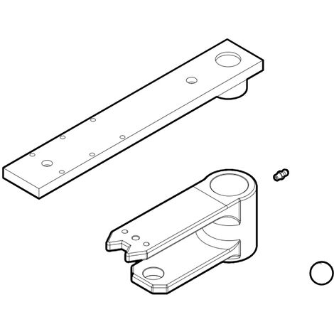 Kit Ricambio Leve Fissaggio Bmbox/Big-Fab Ricambio Originale NICE PRBM01