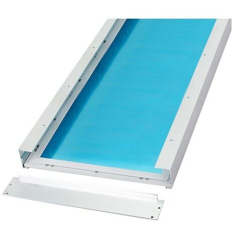 Automatischer Aufbausatz für Led-Fliesen 1200300 ALU weiß lackiert ...