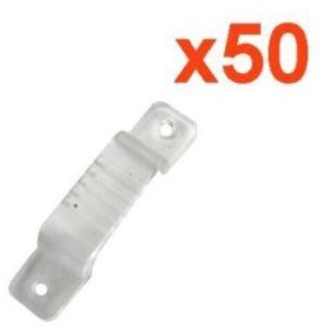 Support de Fixation Ruban LED 220V 2835 Double Rangée (Pack de 5
