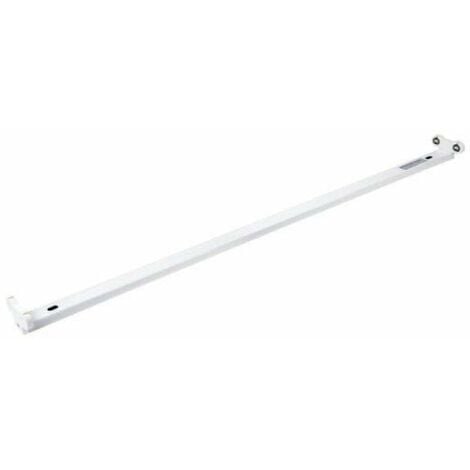 Support pour 2 tubes LED T8 120 cm IP20 - SILAMP