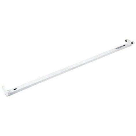 Support pour 2 tubes LED T8 60 cm IP20 - SILAMP