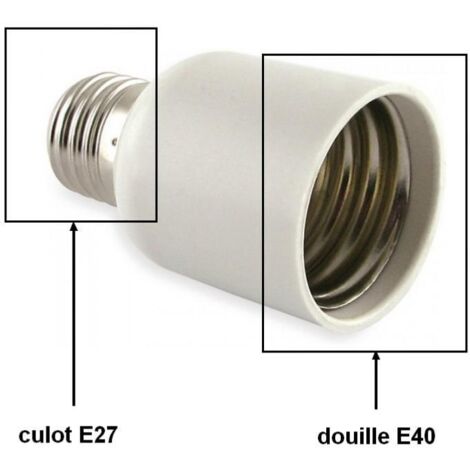 Adaptateur E27 vers E40 - SILAMP