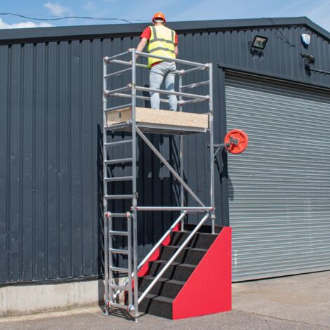 Stair Scaffold Tower 2.8m (9'2) Platform Height"
