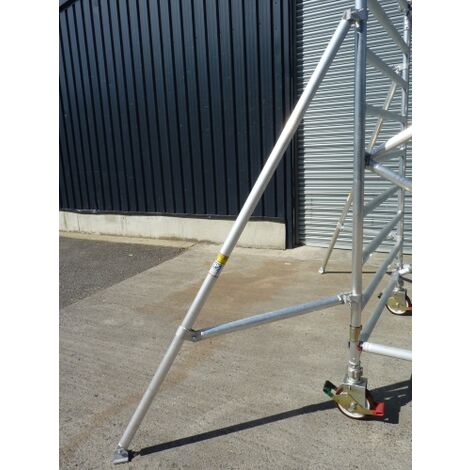 8-Rung Industrial Tower - Single Width 2.5m Long (8' x 2') - 3.2m (10'6 ...