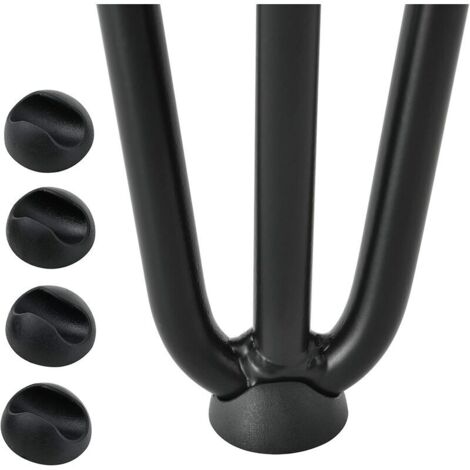 Lot de 4 Pied de Table 10cm Pied Meubles DIY pour Table à Manger Basse ...