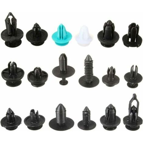 299pcs Clips Agrafe Plastique Rivets Garnissages Pare-chocs Panneaux de ...