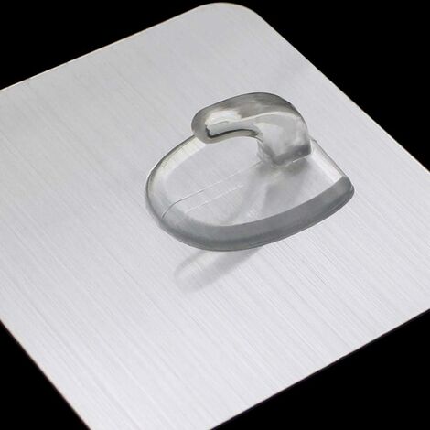 10 Pcs Nano Crochets Adhésifs En Plastique Fort Collant Crochet ...