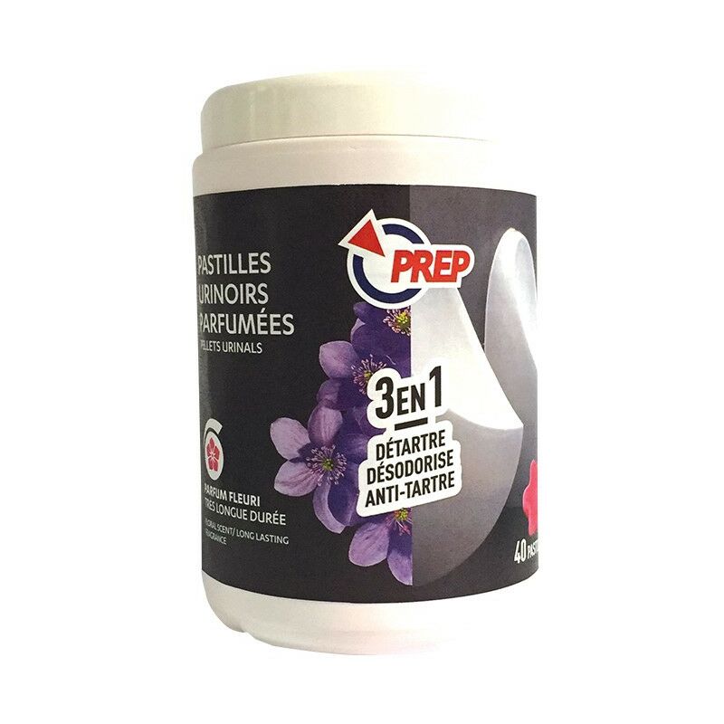 Pastilles urinoir parfumÃƒÂ©es - Nettoie, dÃƒÂ©sodorise, anti-tartre (Parfum floral)