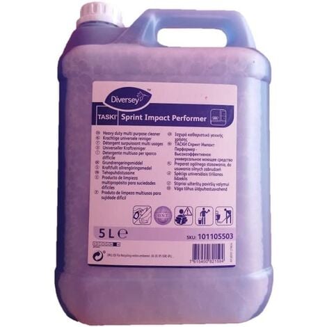 TASKI SPRINT IMPACT PERFORMER - 5 L - DÃƒÂ©tergent surpuissant multi usages