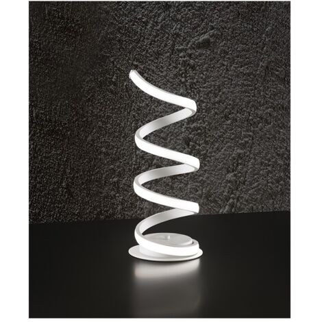 Lampe de table LED en métal blanc 23W 6393 B Perenz 3000K