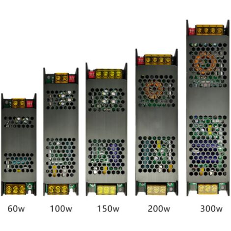 Alimentation LED à intensité variable 24V 60W, transformateur Ultra fin ...